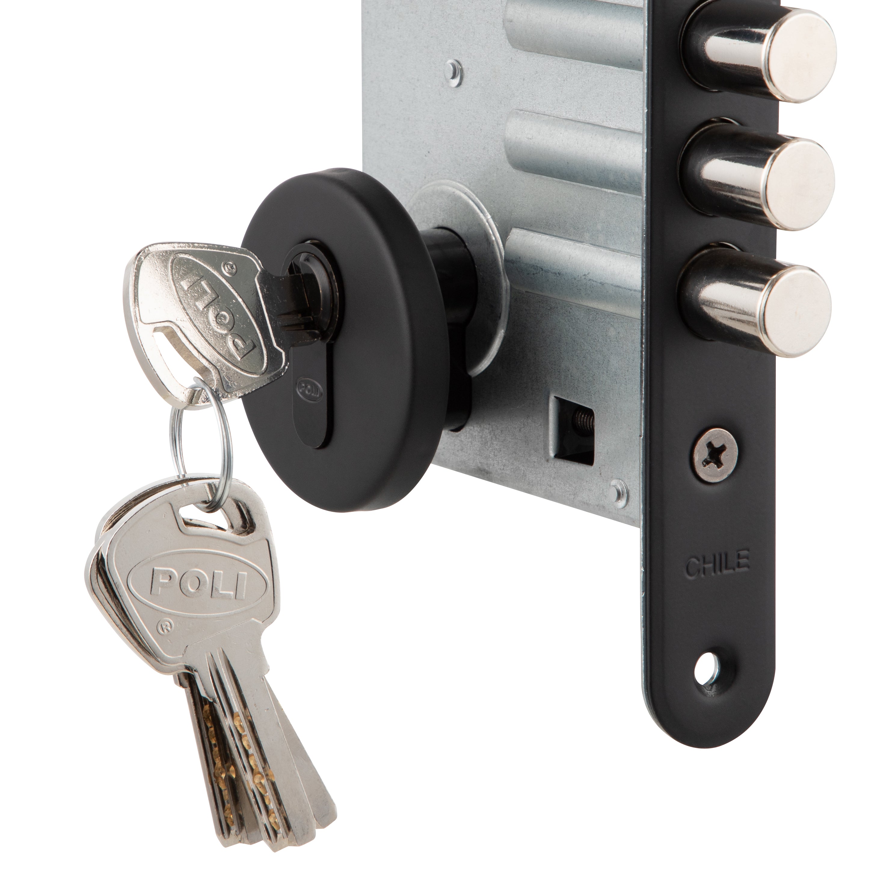 chapa Embutida Milano B60 Acceso 1/2 Izquierda Negro – Poli Chile ...