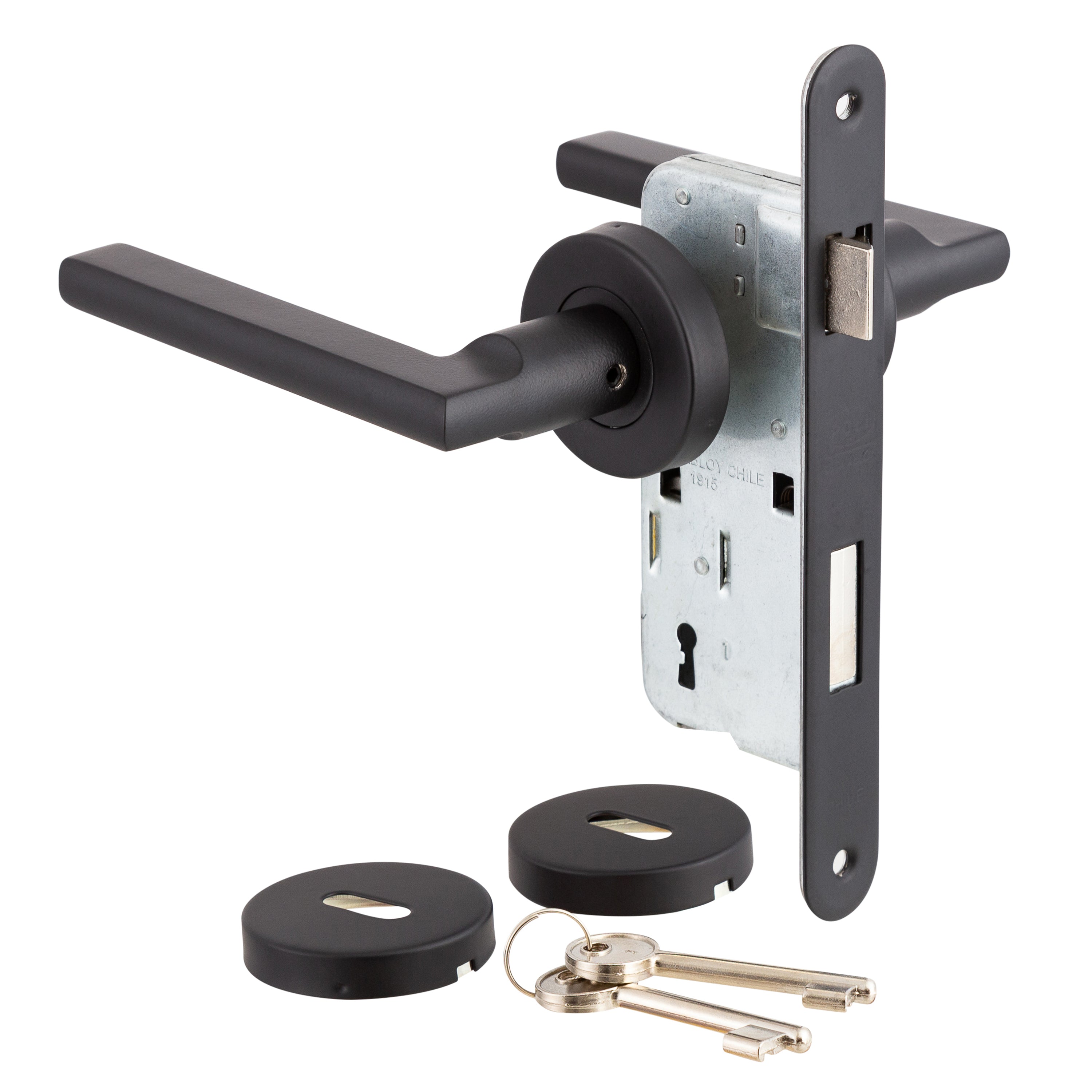 chapa Embutida Milano B40 Dormitorio Negro – Poli Chile: Líderes en ...